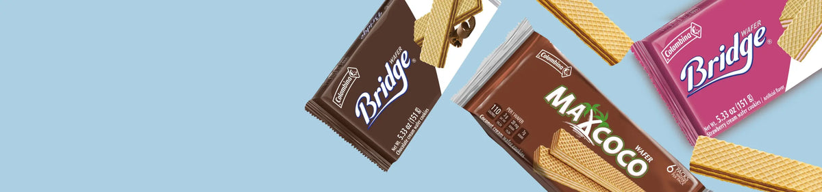 Bridge Wafer Cookies - Colombina
