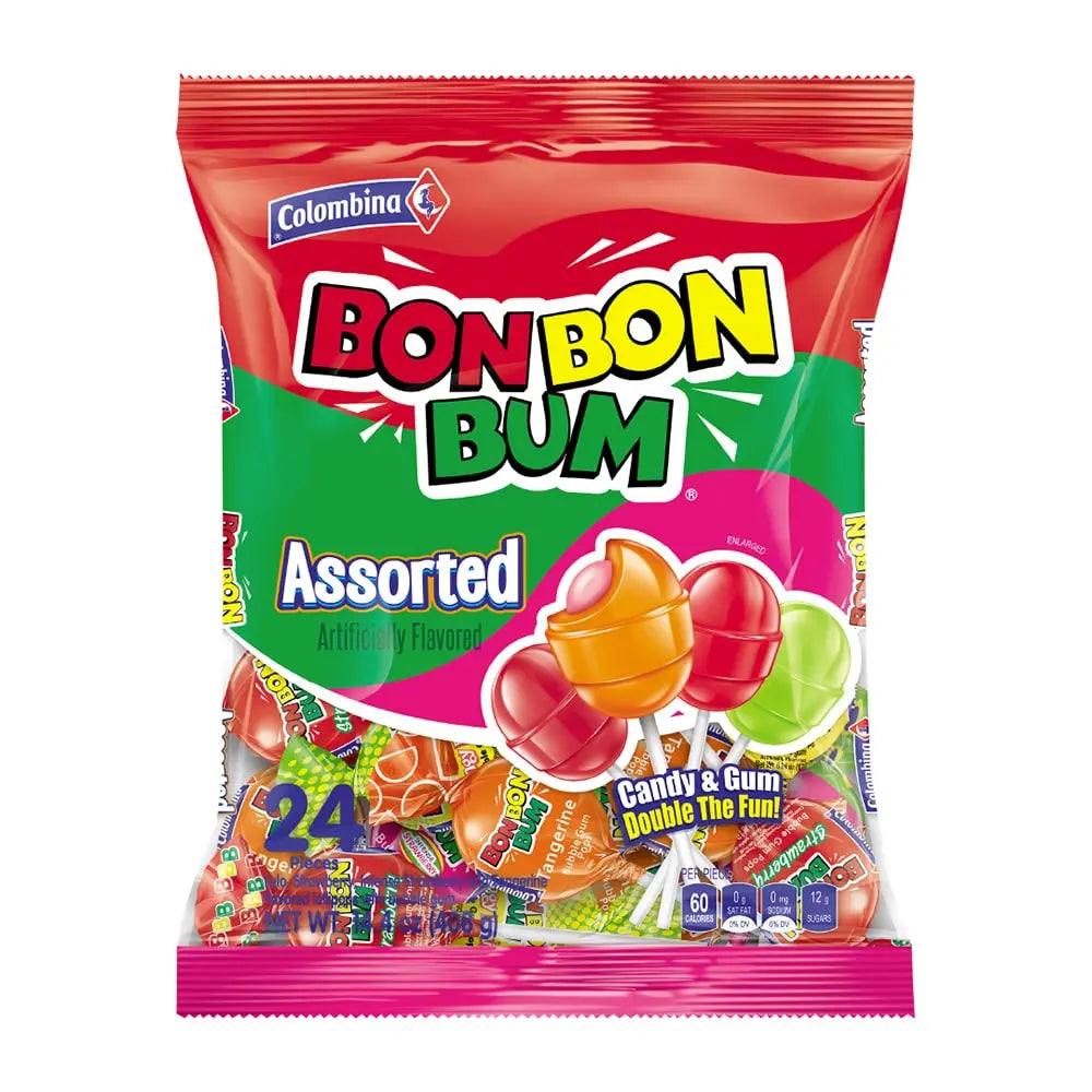 Bon Bon Bum Assorted | 24 Ct - Colombina